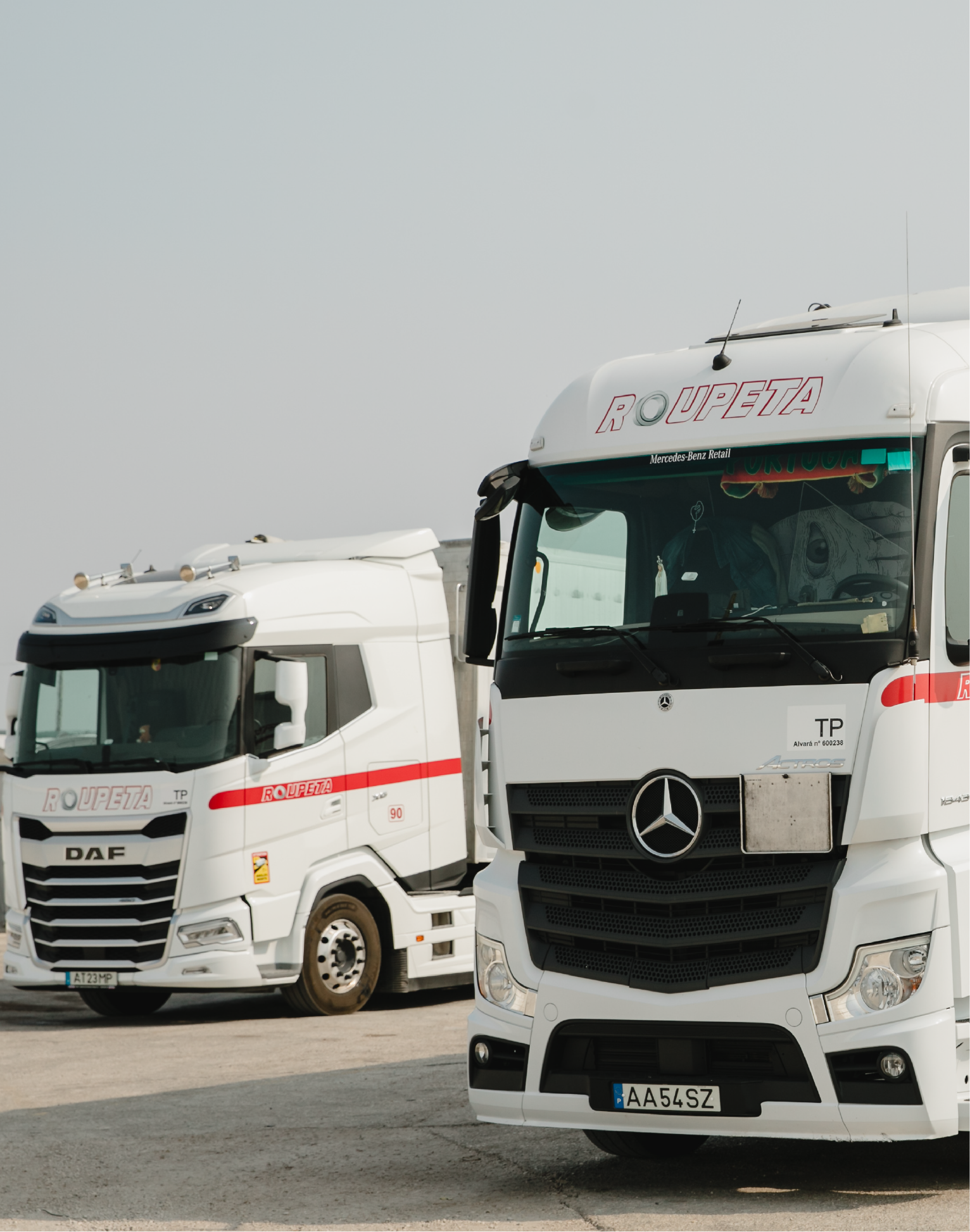 Transportes Roupeta - Transporte Terrestre de Mercadorias